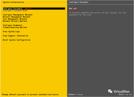 ESXi root 密码重置_esxi重置root密码的方法-CSDN博客