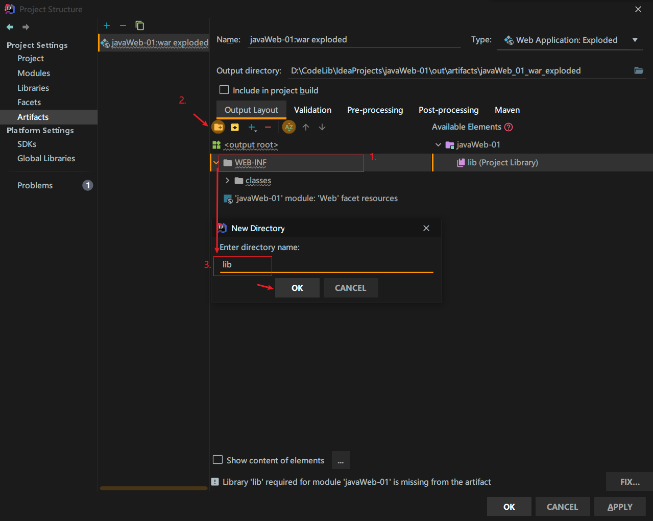 IDEA JavaWeb 添加lib方法_javaweb拉lib-CSDN博客