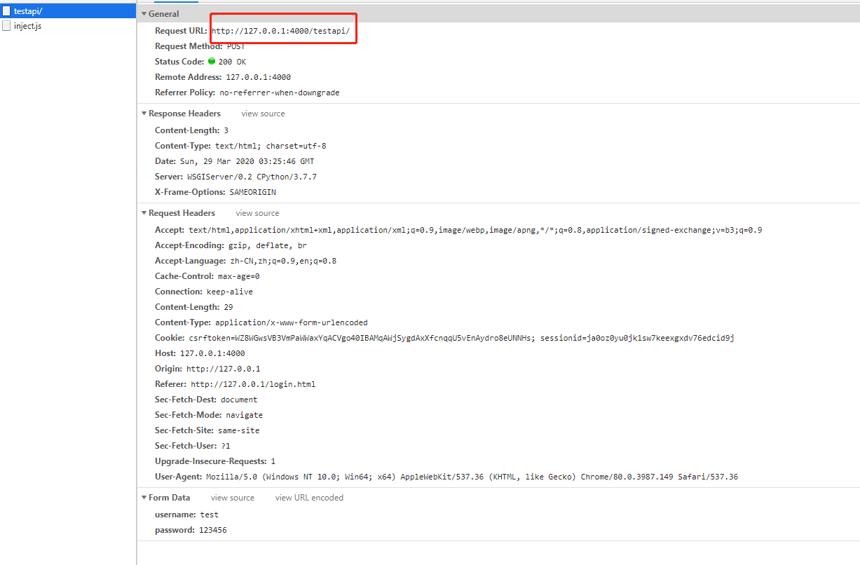 Django WSGIRequest object - Programmer Sought