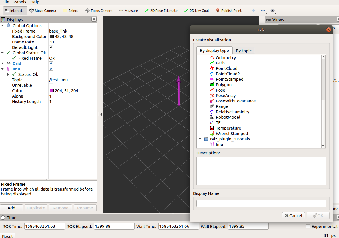 ROS学习笔记——rviz的一些示例-CSDN博客