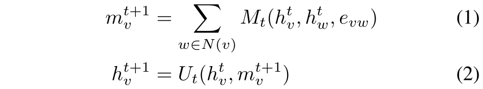 MPNN（message passing neural networks）-CSDN博客