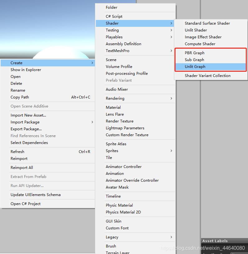 Unity Shadergraph学习笔记第一步: 如何打开shadergraph Andand 制作全息效果shaderunity自带shader用什么打开 Csdn博客 6938