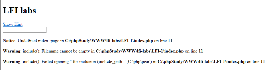 文件包含漏洞之2LFI-Labs中的的利用和绕过_lfi labs靶场下载 github-CSDN博客