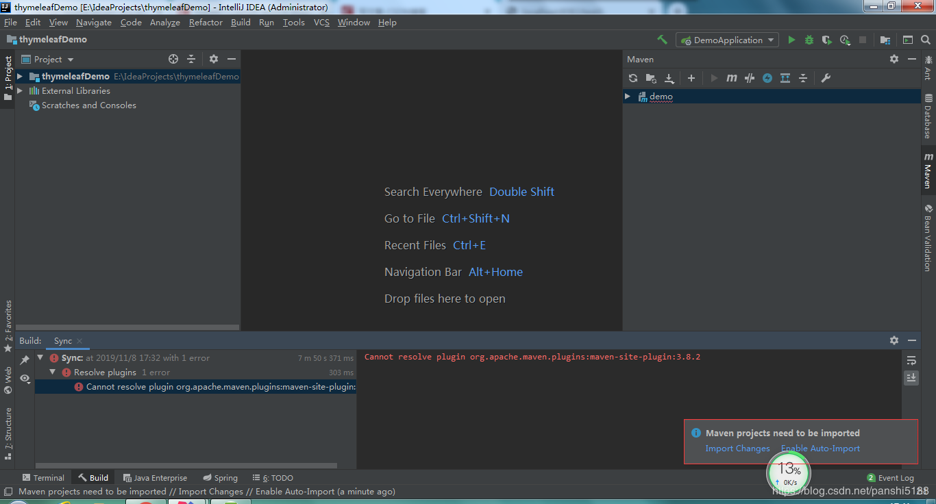 解决使用maven时plugins的org.apache.maven.plugins:maven-site-plugin:3.8.2报红问题_org.apache.maven.plugins报 ...
