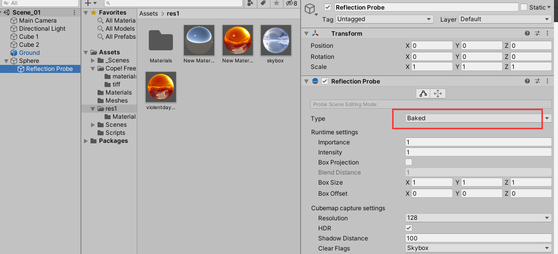 unity-light4-反射探针_unity3d反射探针对比图-CSDN博客