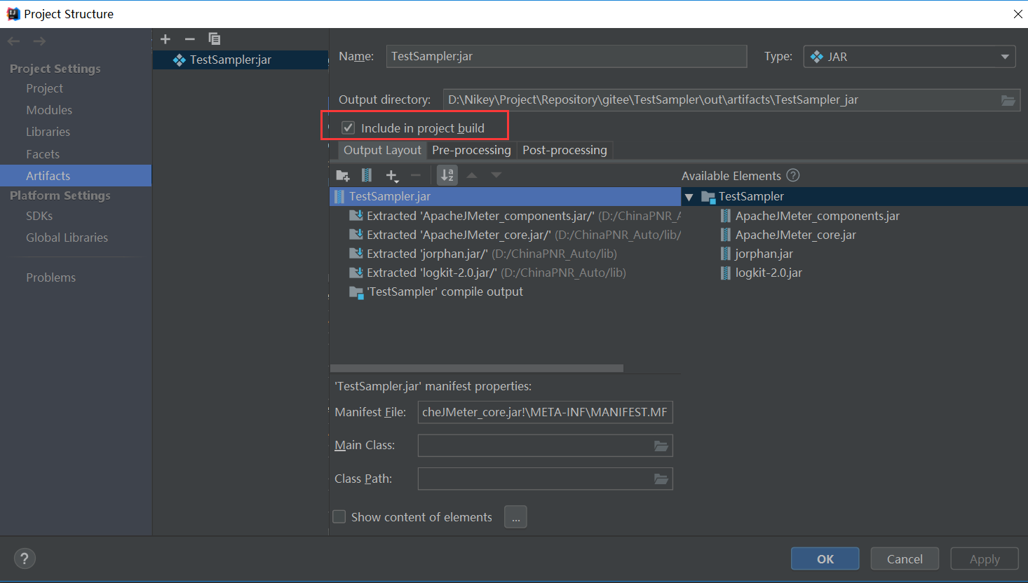 IDEA Java项目导入依赖的jar包，打jar包_java 导入依赖包 快捷提示-CSDN博客