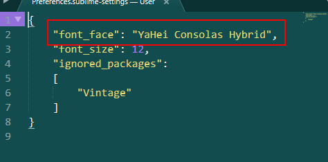 Sublime 安装字体并设置及其他设置_sublime yahei consolas字体安装包-CSDN博客