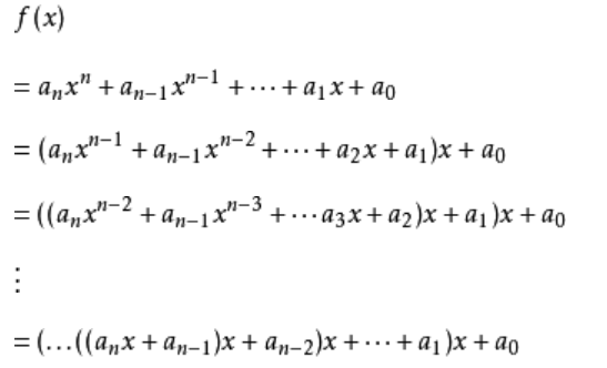 算法——Horner scheme_horner算法_刘小白.的博客-CSDN博客