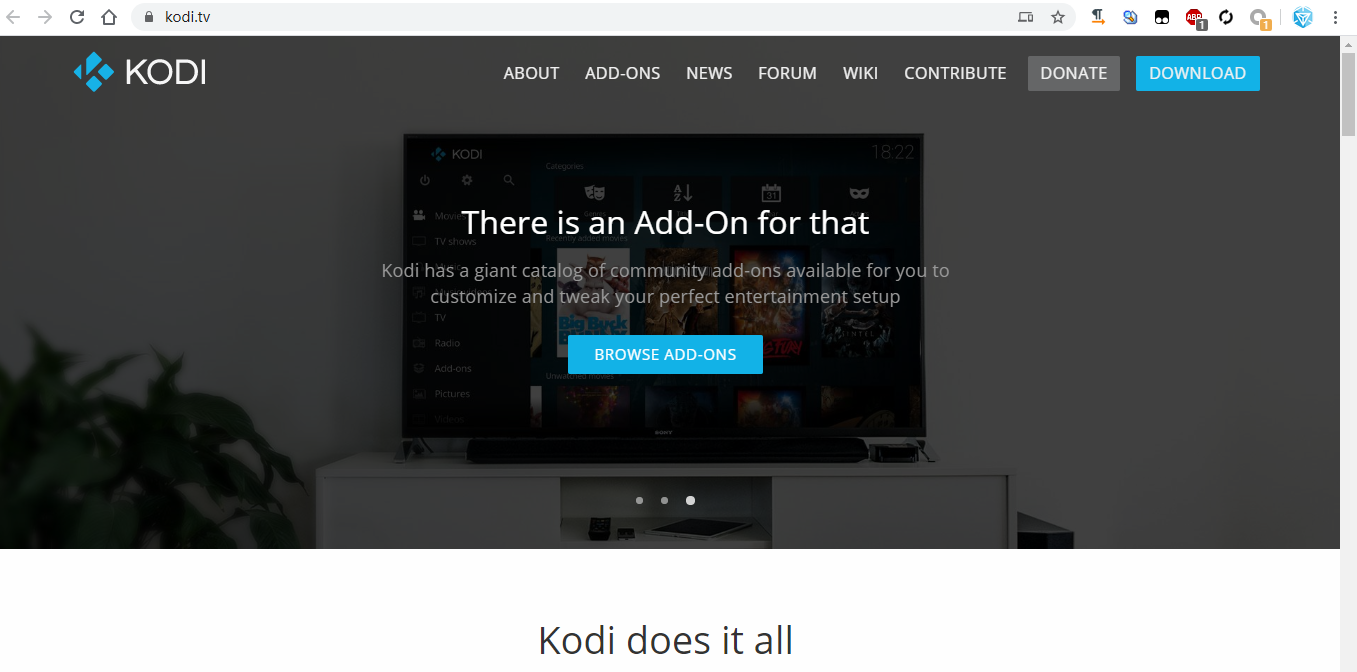 KODI软件的下载与简单使用(开启倍速到1.1,1.2,1.3等等或整数倍速)_kodi 倍速播放-CSDN博客