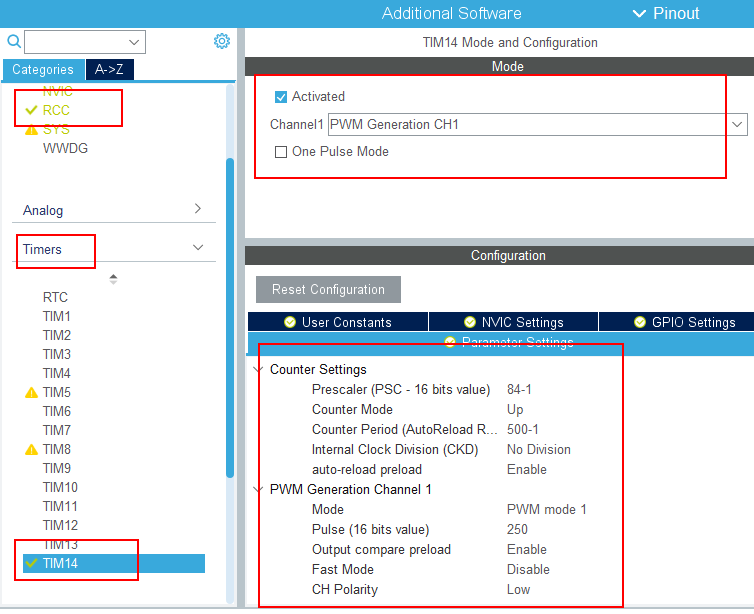 【hal库】cubemx配置PWM输出_hal库pwm配置-CSDN博客