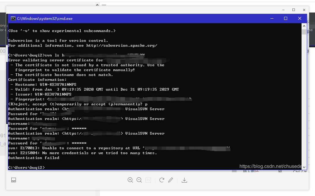svn本地check out失败问题(已解决)_lz4 decompression failed-CSDN博客