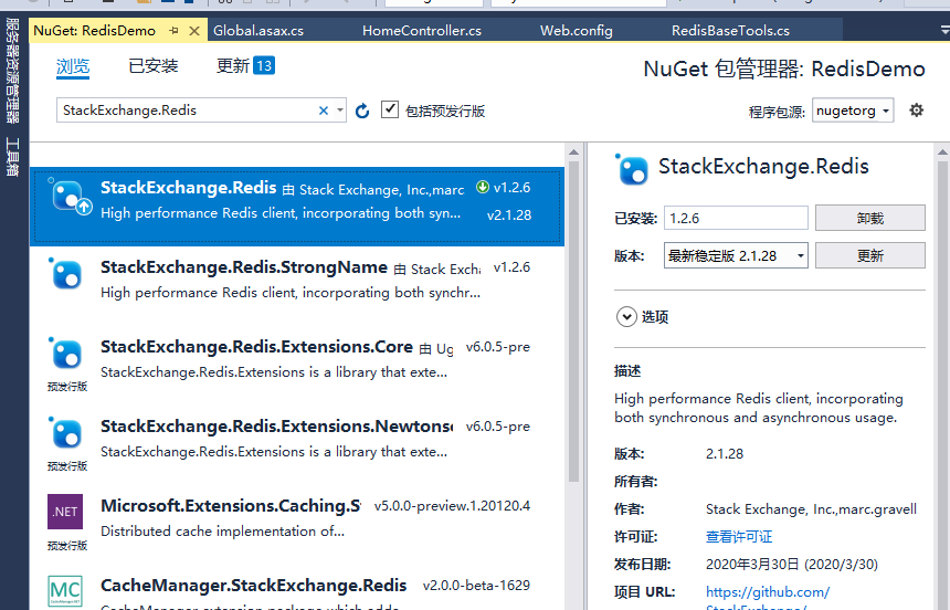 .NET/C#中使用Redis_sortedsetaddasync-CSDN博客
