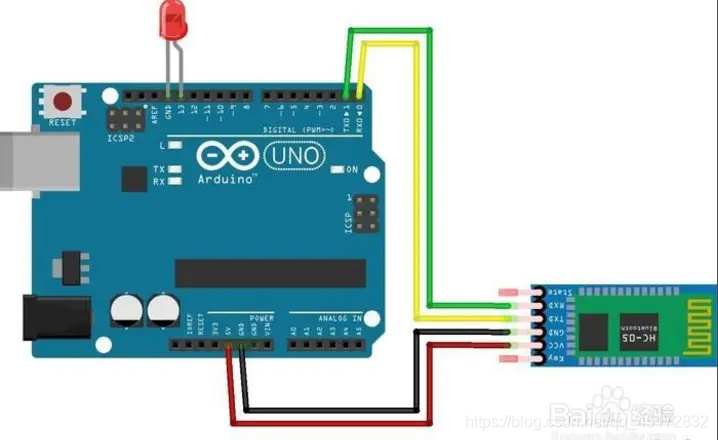Arduino蓝牙控制小灯 Csdn博客