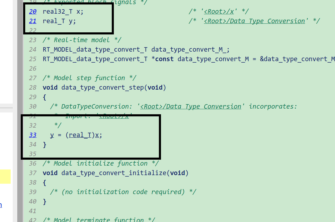 simulink自动代码生成实现数据类型转换_simulink设置data type convert模型,会自动将数据类型改成double ...