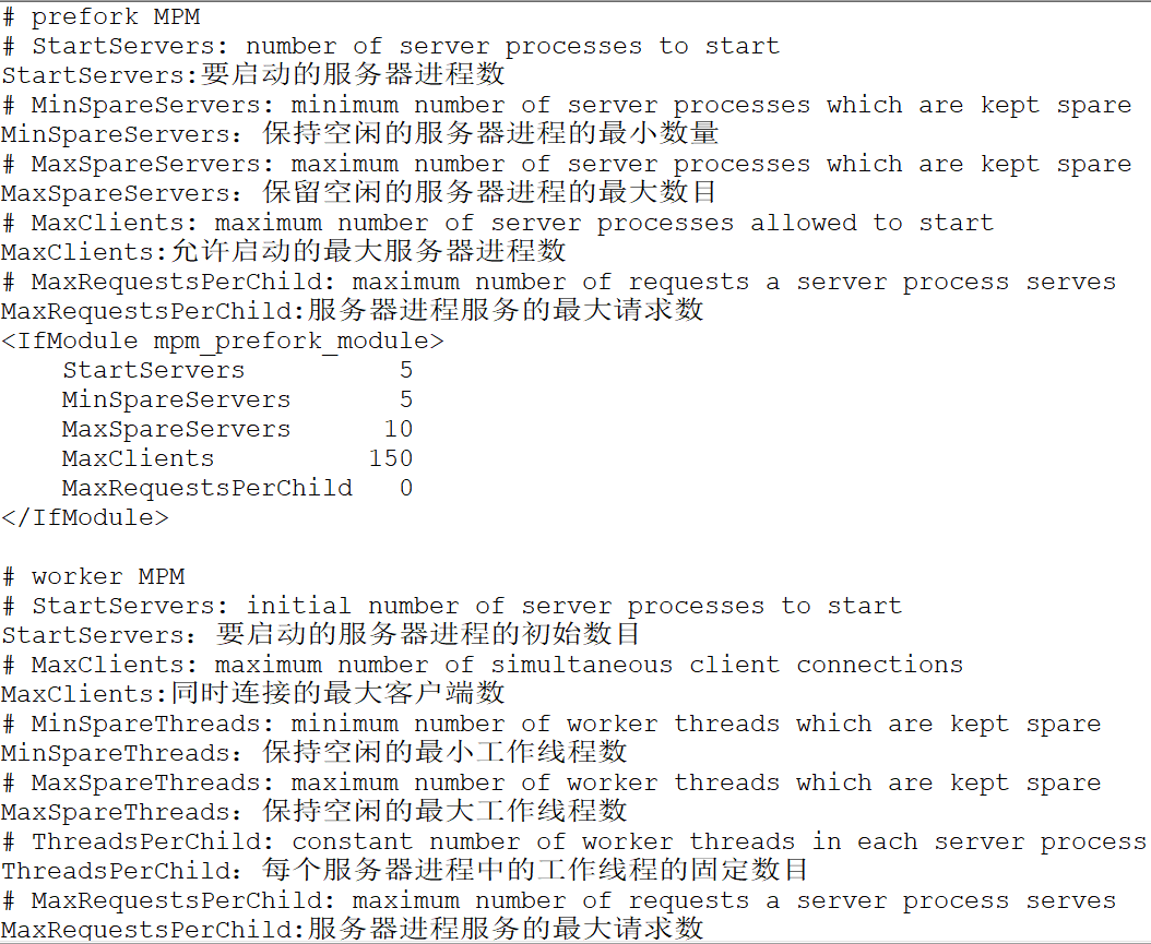 Apache中httpd.conf及httpd-mpm.conf的理解（包含Apache安全服务配置）_冯不悔的博客-CSDN博客