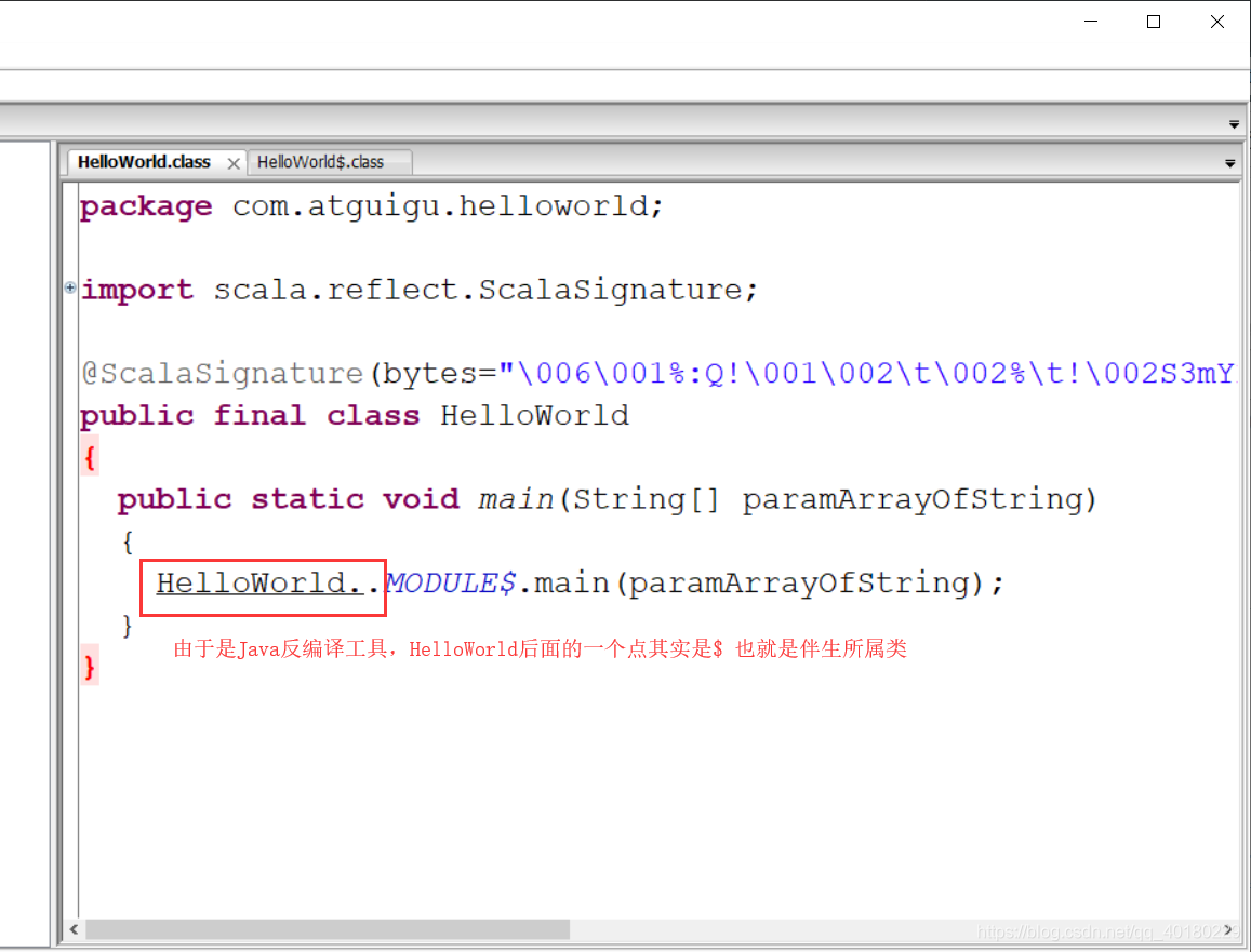 Scala Helloworld解析 Csdn博客