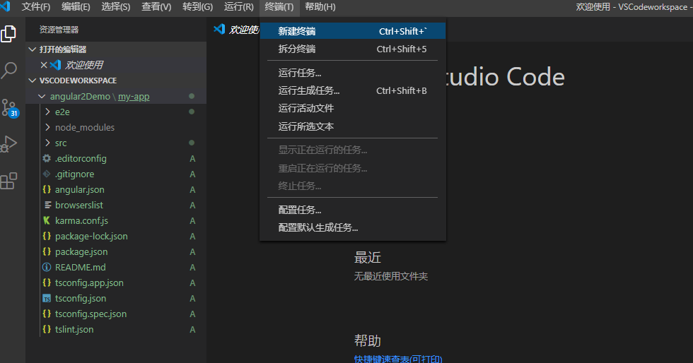 使用vscode创建angular2应用_angular2 vscode-CSDN博客