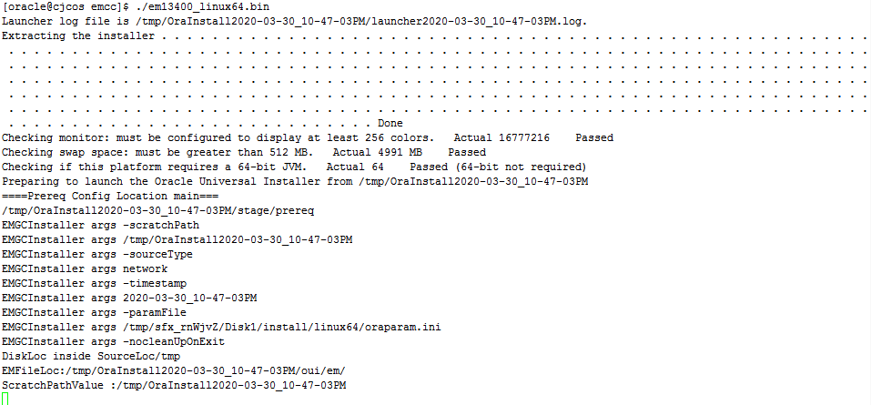 Oracle 19C+13.4EMCC部署和配置_all adaptive features parameters should be unset f-CSDN博客