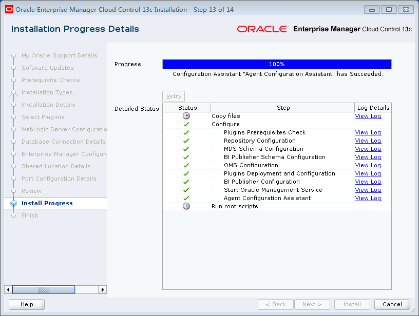 Oracle 19C+13.4EMCC部署和配置_all adaptive features parameters should be unset f-CSDN博客