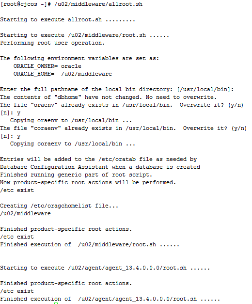 Oracle 19C+13.4EMCC部署和配置_all adaptive features parameters should be unset f-CSDN博客