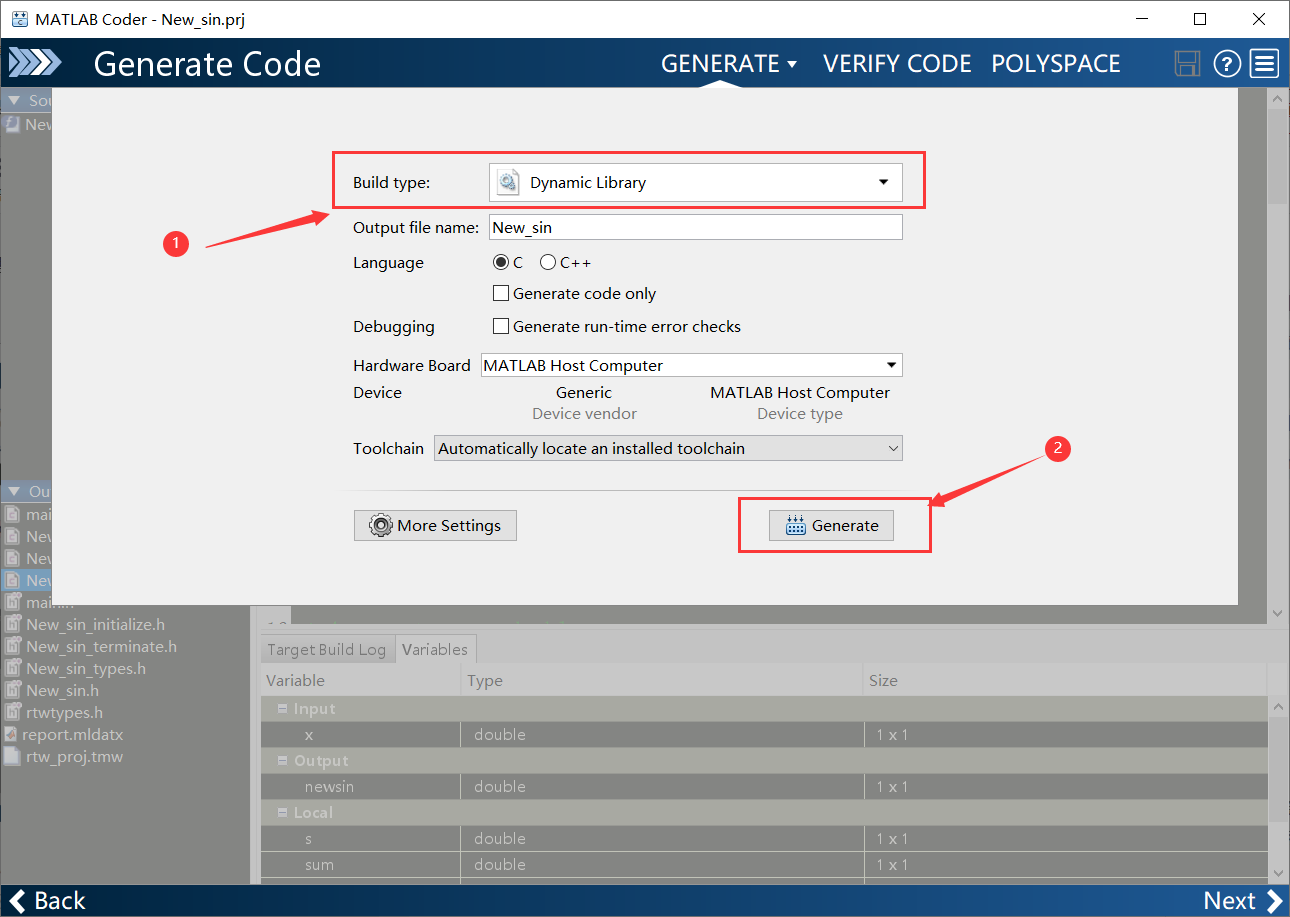 matlab将脚本导出动态库文件.dll，并被python调用_matlab计算公式导出动态库-CSDN博客