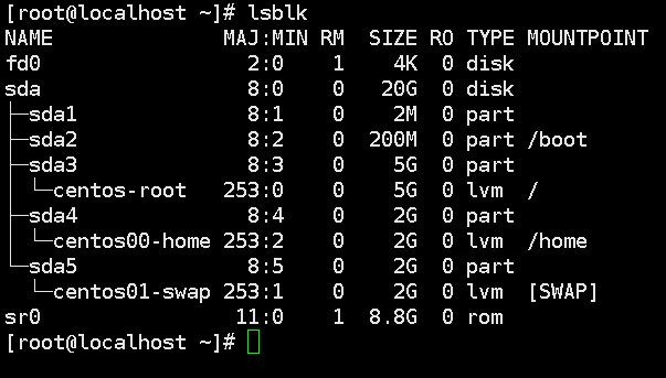 Linux Centos 增加GPT格式和MBR格式硬盘分区方法！_centos6.9 用mbr分区 和使用gpt分区-CSDN博客