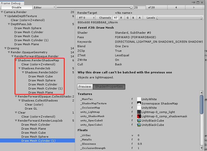 unity 烘焙模式——baked indirect/shadow mask/distance shadowmask/subtractive模式的区别-CSDN博客