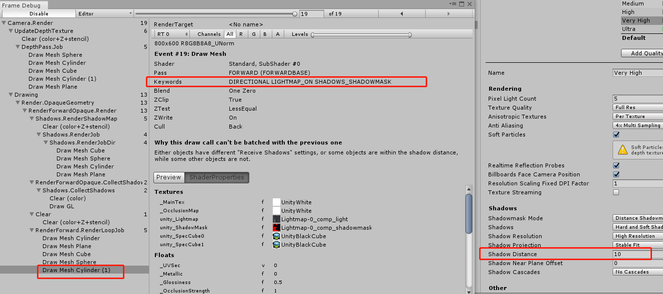 unity 烘焙模式——baked indirect/shadow mask/distance shadowmask/subtractive模式的区别-CSDN博客