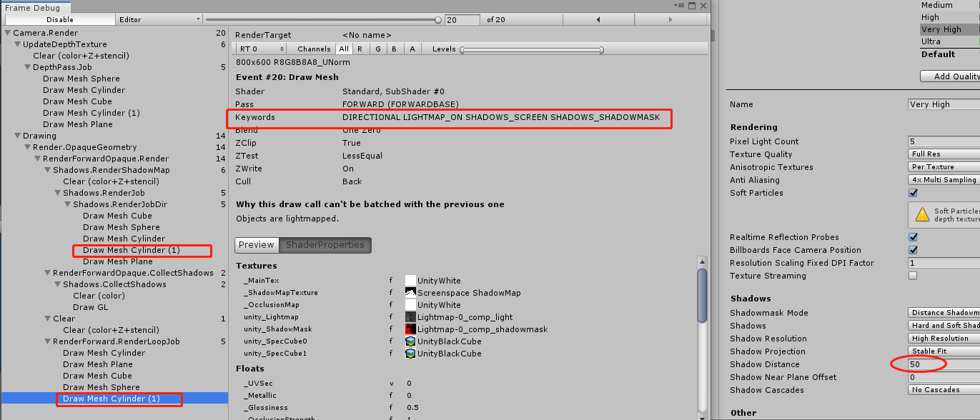 unity 烘焙模式——baked indirect/shadow mask/distance shadowmask/subtractive模式的区别-CSDN博客