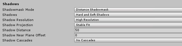unity 烘焙模式——baked indirect/shadow mask/distance shadowmask/subtractive模式的区别-CSDN博客