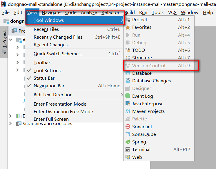 idea中setting中不显示版本控制version control选项_idea中settings 没有 advanced settings-CSDN博客