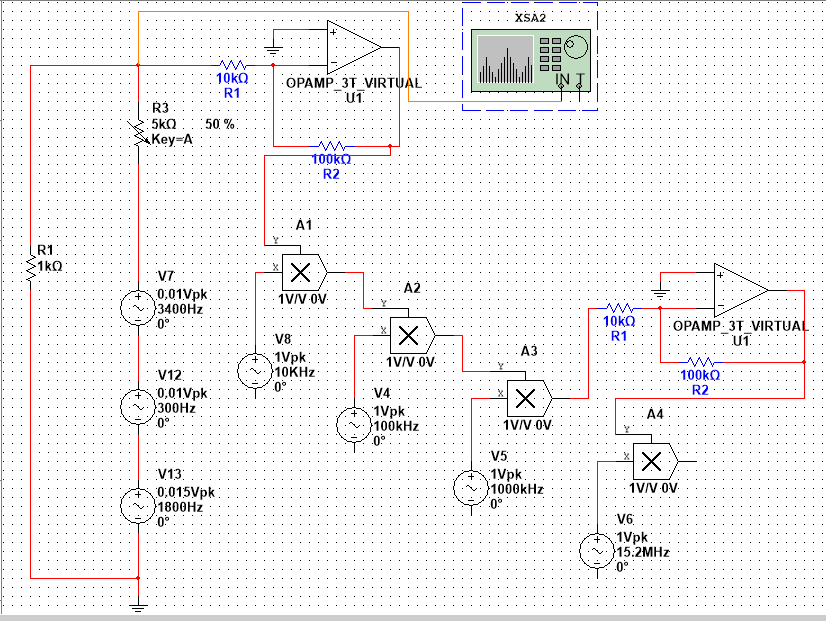 基于Multisim的超外差式接收机仿真设计附解调器_调幅发射机及超外差式接收机仿真电路multisim12-CSDN博客
