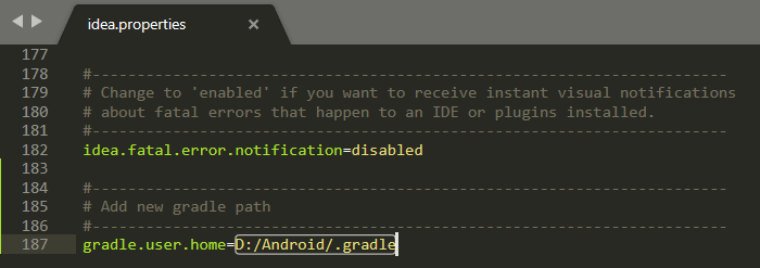 Android Studio把C盘的.android和.gradle配置到其他盘-CSDN博客