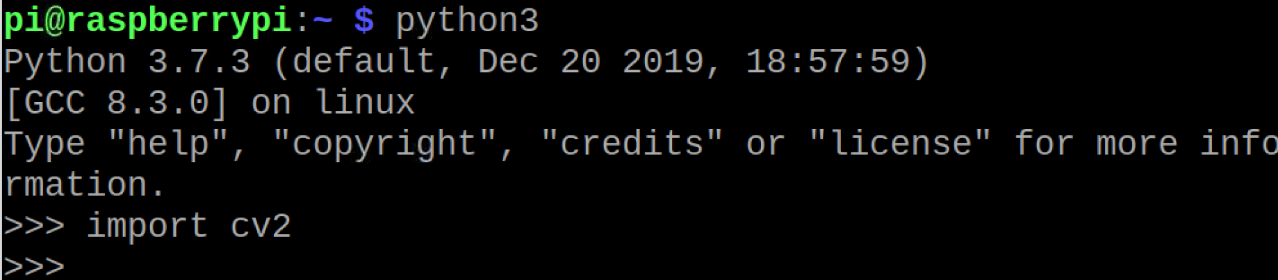 树莓派python3安装opencv遇到的问题总结_树莓派4b e: package 'libqtgui4' has no ...