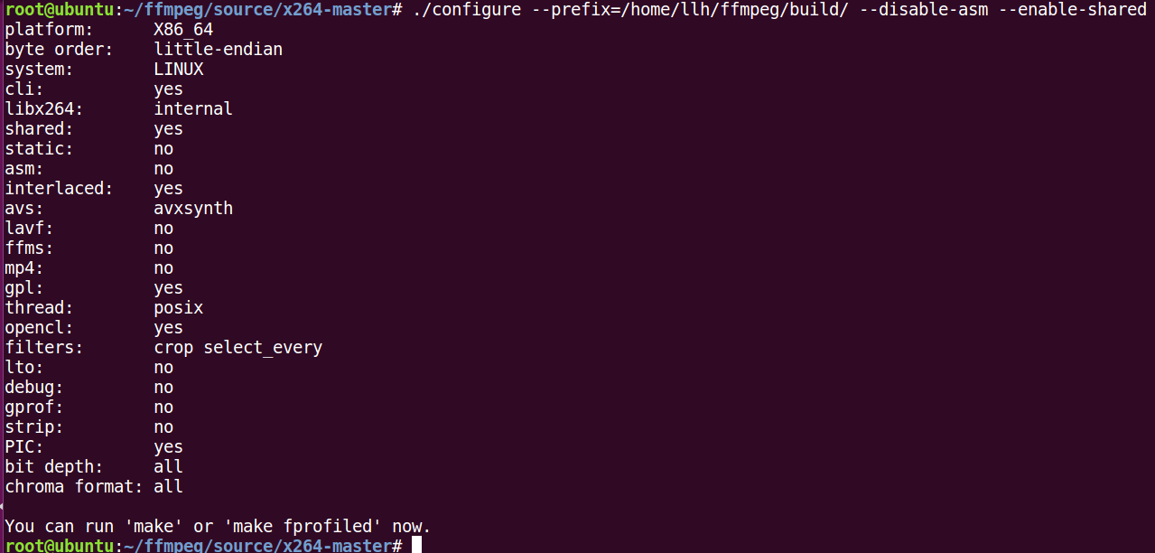 Linux下FFmpeg之H264编译_ffmpeg h264编译-CSDN博客