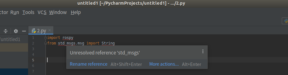 rospy基础--pycharm环境配置_ros pycharm-CSDN博客