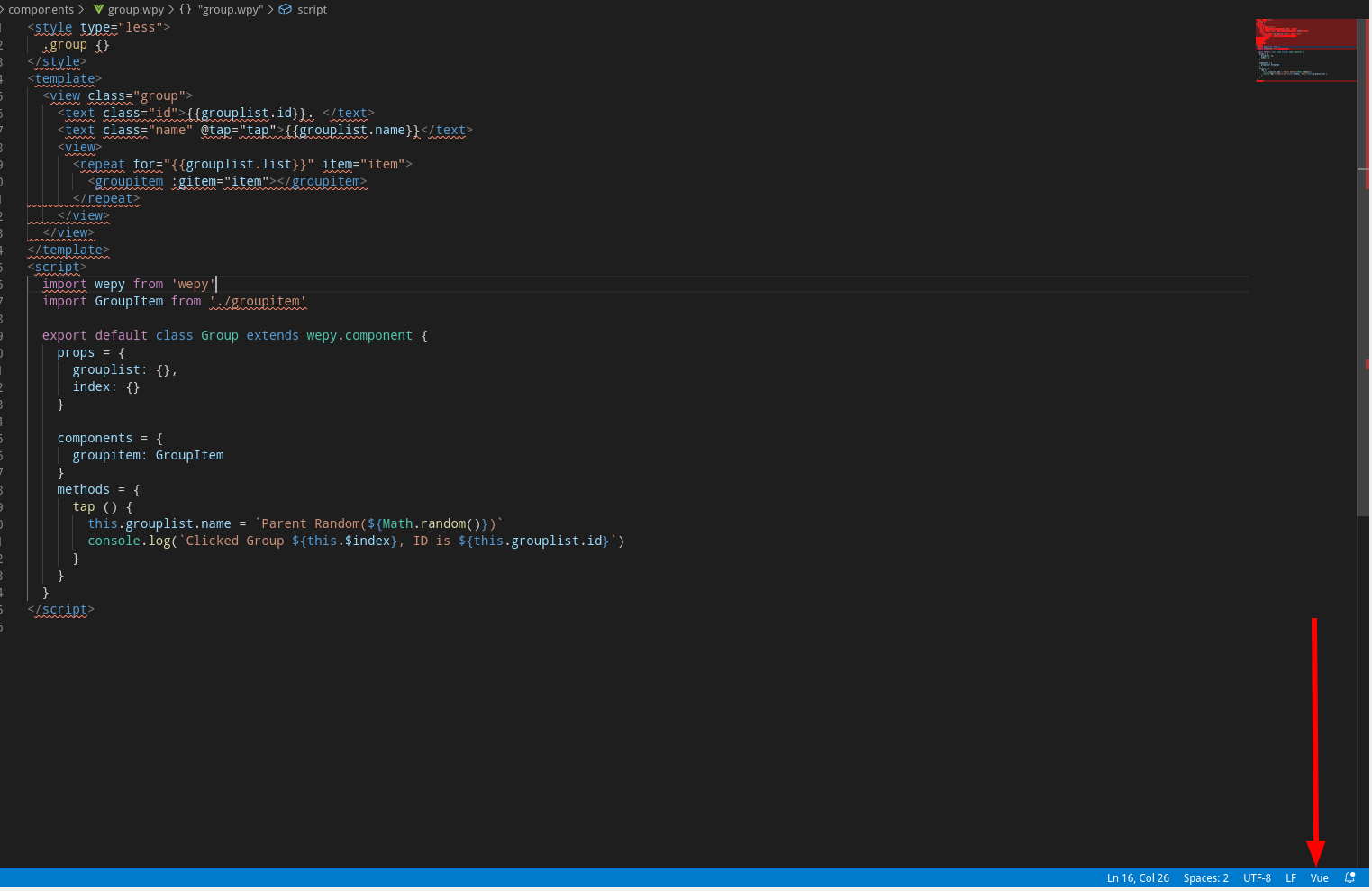 VSCode打开 *.wpy文件报错 ——（wepy框架vscode代码高亮）_打开wepy项目报错如何解决-CSDN博客