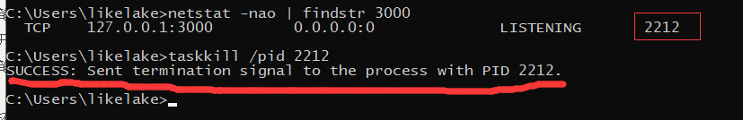 Error: listen EADDRINUSE: address already in use 127.0.0.1:3000 报错解决方法-CSDN博客