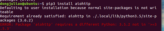 已解决！python3环境安装aiohttp遇到的的问题-CSDN博客