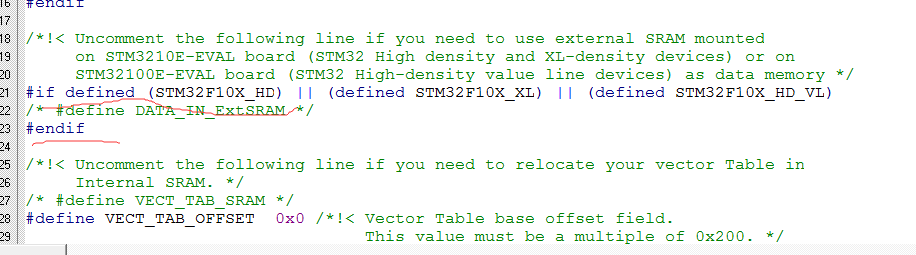 关于STM32-MDK中preprocessor symbols解释。预先一种定义，没有代换，宏定义是一种代换-CSDN博客