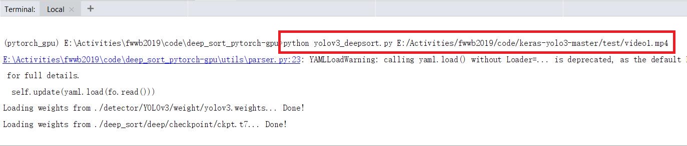 【目标跟踪】pytorch环境下的deep_sort_yolov3代码实现_pytorch yolov3 deepsort-CSDN博客