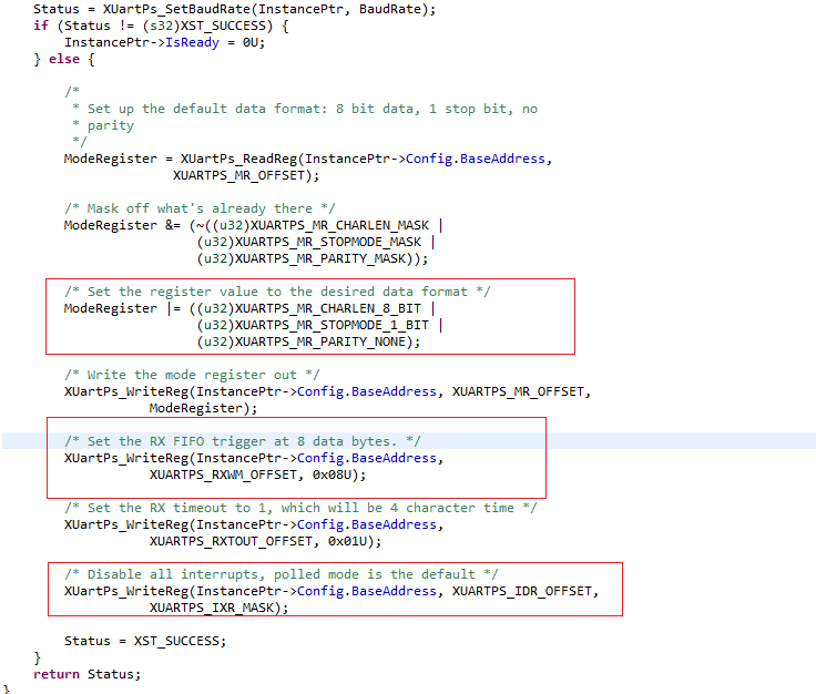 PYNQ UART控制器（二）库函数使用 轮询和中断两种方式使用_uart用轮询还是中断-CSDN博客