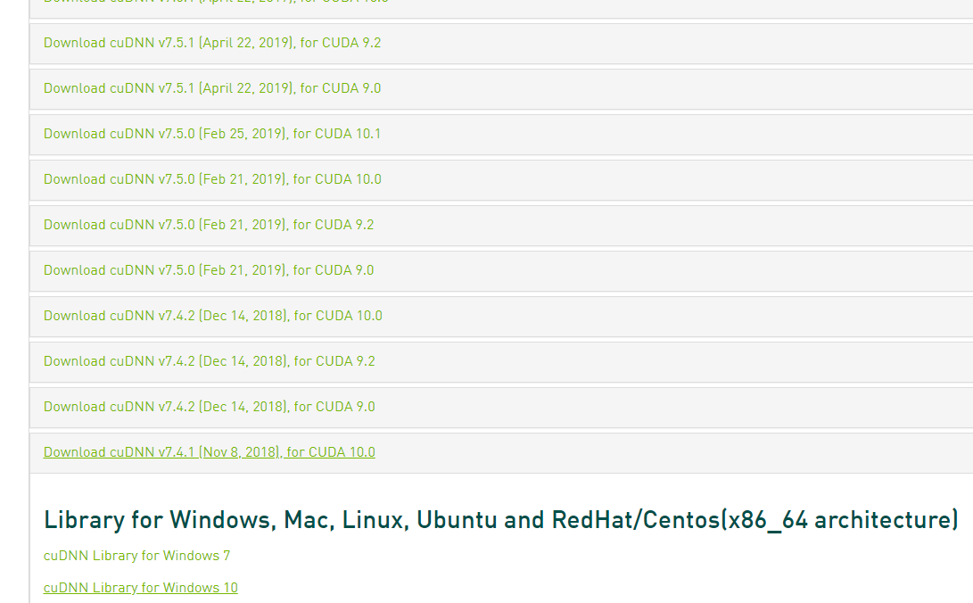 Loaded runtime CuDNN library: 7.3.0 but source was compiled with: 7.4.1. 问题_windows中安装cudnn7.4.1 ...