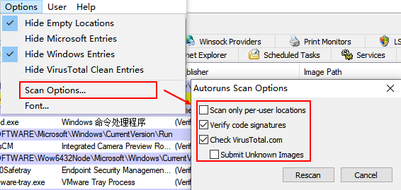 Autoruns.exe的使用-CSDN博客