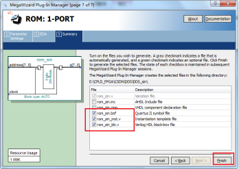 Matlab与FPGA数字信号处理系列——DDS信号发生器——Quartus ii 原理图法利用 ROM 存储波形实现DDS（1）_基于fpga的dds信号发生器各波形rom文件-CSDN博客