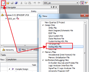 Matlab与FPGA数字信号处理系列——DDS信号发生器——Quartus ii 原理图法利用 ROM 存储波形实现DDS（1）_基于fpga的dds信号发生器各波形rom文件-CSDN博客
