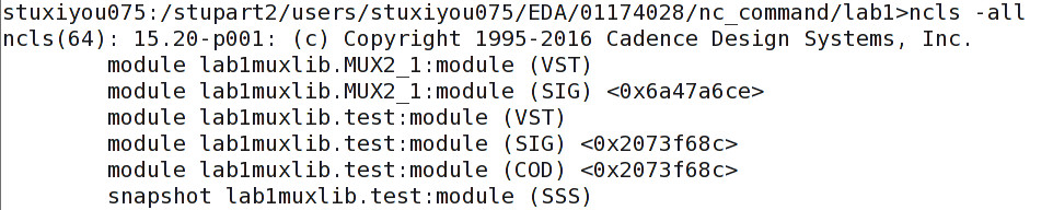 Ncverilog的命令行仿真ncverilog仿真命令 Csdn博客