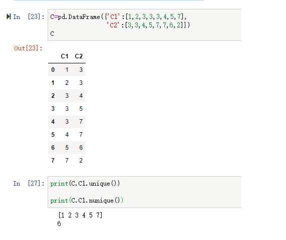 unique&nunique&value_counts_nunique()>ncount-CSDN博客