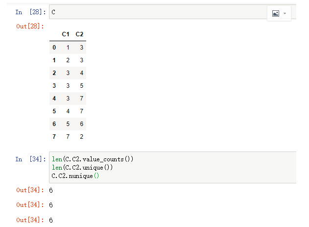 unique&nunique&value_counts_nunique()>ncount-CSDN博客