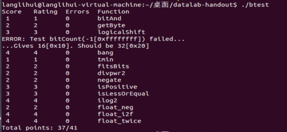 Csapp：datalab实验计算机系统datalab实验 Csdn博客 